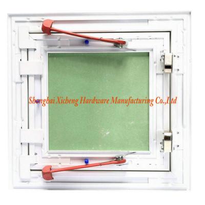 China Red Hook Removable Access Panel with Seal - White Powder Coated Aluminum Frame in 200x200mm to 600x600mm Sizes for sale