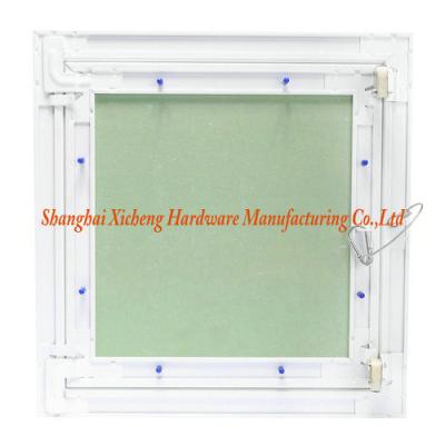 China White Powder Coated Aluminum Access Panel with 12.5mm Frame - 200x200mm to 600x600mm Sizes for Ceiling and Wall Installation for sale