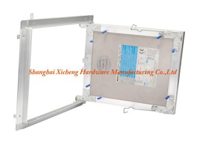 China Black Aluminum Frame Recessed Gypsum Board Access Panels - 20x20cm to 60x60cm Sizes with Tip Latch for sale