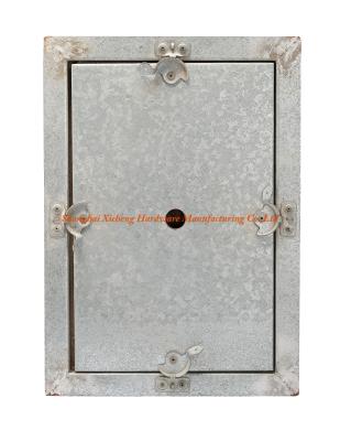 China XC-APS-001 Heavy Steel Access Panel with Four-Hook Safety System - 200x200mm to 600x600mm Sizes for sale