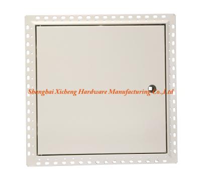 China White Powder Coated Steel Access Panel 200-600mm Sizes with 0.7-1.0mm Material Thickness for sale