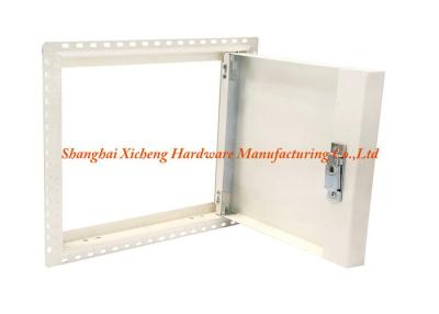 China Quick Install White Steel Ceiling Access Panels with Bead Frame & Key Lock - 0.7-1.0mm Thickness, 200-600mm Sizes for sale