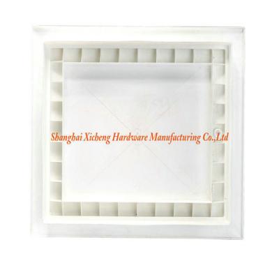 China White PVC Hidden Drywall Access Panel with Key - 200x200mm to 600x600mm Sizes, 2-Piece Boxes for sale