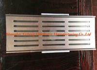 China Rectangular Aluminum Floor Drain Cover 3m Length for Sewage and Wastewater Management in Bathrooms and Commercial Spaces for sale