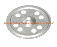China Galvanized Steel Thin Plate Washer 0.8mm Thickness for Construction Floor Drain for sale