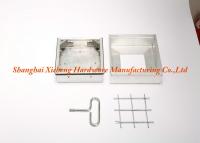 China 300×300mm High-Strength Aluminum Floor Drain Cover - ISO9001 & CE Certified Manhole Cover for sale