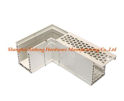 China Casting Aluminum Floor Drain Cover 500-1500mm Custom Sizes for Construction Drainage Systems for sale