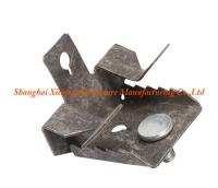 China Hardened Steel Spring Clip Clamp M6×16mm Black Phosphated Anticorrosive with 35mm Dimension for sale
