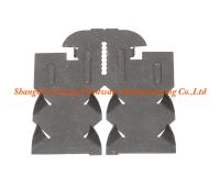 China 70×72 mm Hardened Steel Spring Clamps with Rider for Insulating Panel - Black Phosphated Surface Treatment for sale