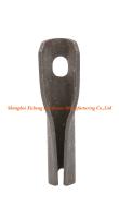 China Heat Treated Spring Clip Clamp ∅8×42 mm Hardened Steel with Black Phosphate Coating - XCCC-18 Industrial Stamping Part for sale