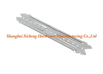 China Galvanized Steel Drywall Double Head Hanger Suspension Parts 0.7-0.8mm Thickness for Construction for sale