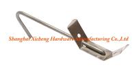 China Nickel Plated Steel Wire Suspension Rod with Spring Clips - D4.0 mm Diameter, 100 Units Packing for sale