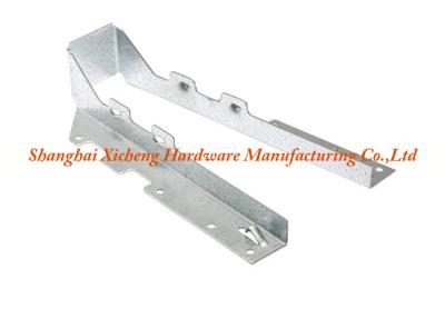 China Galvanized Steel U-Shaped Clamp Construction Parts - 1.0mm to 1.8mm Thickness with 100-Piece Packaging for sale