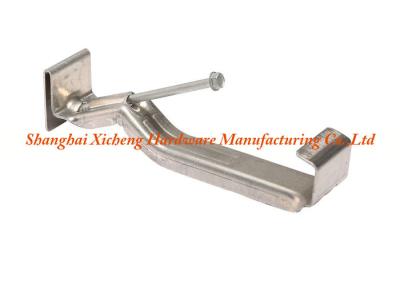 China Aluminum Plate Stamping Parts 1.2mm Thickness Fixed Support Accessories - XCUH-08 Code, 100-Piece Pack for sale