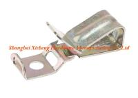 China Nickel Plated Vertical Blind Clips for Threaded M6 M8 Bar - Spring Steel 0.7mm to 1.1mm Thickness for sale