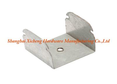 China U-Type Galvanized Steel Orthogonal Attachment 1.0mm Thickness for Drywall - M6,50 Sizes - 100pc Packing for sale