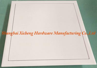 China Light Galvanized Steel Ceiling Hatch Access Door 200x200mm to 600x600mm Flush Frame for sale