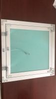 China 30cm Push Lock Trapdoor Aluminum Access Panel Anodized Surface 300x300mm for sale