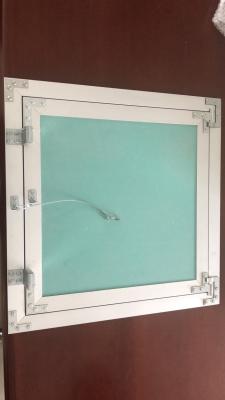 China 30cm Push Lock Trapdoor Aluminum Access Panel Anodized Surface 300x300mm for sale