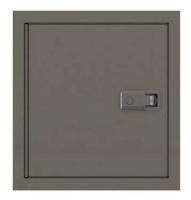 China Galvanized Steel Access Panel 200x200mm PVC Frame Magnetic Trapdoor for Ceiling Wall for sale