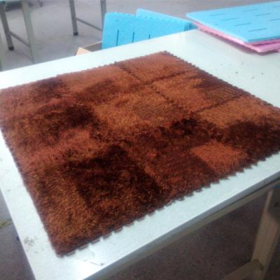 China EVA Interlocking Polyester Area Rugs 9pcs Set 30x30x1cm Non Toxic Washable for sale