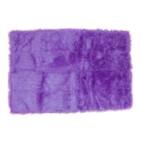China Super Soft Faux Sheepskin Area Rug 36x60 Inch Plush Polyester Home Carpet for sale