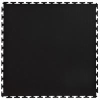 China D.Gray PVC Interlocking Floor Tile 500*500mm Smooth Surface For Use In Garages Workshop And Factories for sale