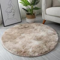 China Custom Soft Shaggy Polyester Fluffy Area Rug 500 Pcs MOQ Non-Slip for sale