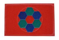 China PVC Twister Entrance Mat Door Mat Anti-Slip Backing 900x600mm 10mm Thick for sale