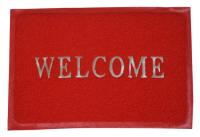 China PVC Twister Welcome Entrance Door Mat 900x600mm Anti-Slip Backing 10mm Thick for sale