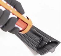 China EPDM Garage Door Seal Strip 80x14mm Weatherproof Rubber Threshold Replacement for Dry Clean Energy Saving for sale