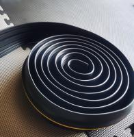 China EPDM Garage Door Seal Strip 80x18mm Weatherproof Rubber Threshold Replacement for sale