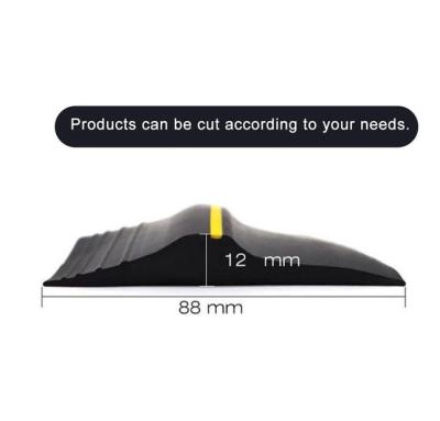 China EPDM Garage Door Seal Strip 88x12mm Weatherproof Rubber Threshold Replacement for sale