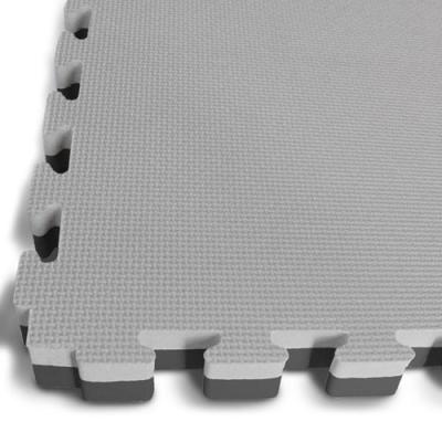 China Black Grey High Density EVA Gym Foam Mat 120kg/Cbm 30mm Thickness for sale