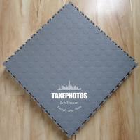 China Stone Design PVC Interlocking Foam Mat 500*500mm for sale