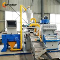 China Scrap Copper Cable Granulating Machine Efficiently Separate Waste Computer Phone Wire for sale