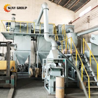 China 200-3000KG/H Lithium Battery Cylindrical Battery Recycling Plant for Output Recycling for sale