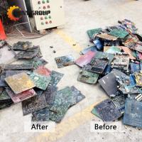 China High Capacity Computer Board Dismantling Machine for E-Component Recycling and Desoldering for sale