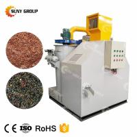 China 99% Sorting Index PLC Core Components Mini Cable Wire Recycling Granulator Equipment for sale