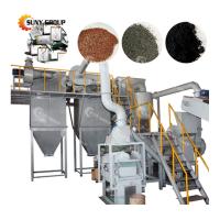 China PLC Controlled Soft Lithium Battery Recycling Plant 200-3000KG/H with Customized Design for sale