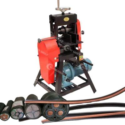 China 2021 Large Capacity Scrap Copper Wire Stripping Machine for Scrap Cable Diameter1-150mm for sale