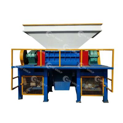 China 15000W Multifunctional Automatic Plastic Aluminum Tyre Shredder for Waste Management for sale