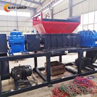 China 15000W Multifunctional Automatic Plastic Aluminum Tyre Shredder for Waste Management for sale