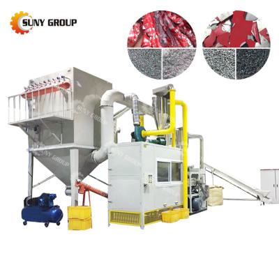 China 110kW Power PLC Controlled ACP Panel Aluminum Plastic Crushing and Separation Machine for sale