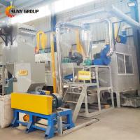 China Aluminum Plastic Panel Crushing And Separating Line Featuring 85kw PLC Core Components for sale