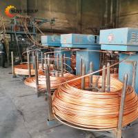 China 8MM 12MM 16MM Upward Copper Rod Making Machine for High Efficency Continuous Casting Plant for sale