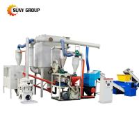 China High Separation Rate 55kW Computer Circuit Boards Separating Machine Recycling Plant for sale