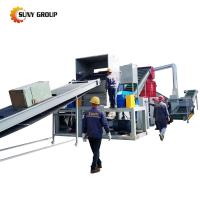 China PLC Controlled Lithium Cell Recycling Plant for Sustainable Battery Disposal Process for sale