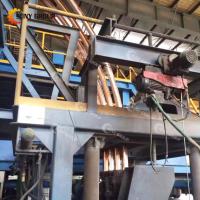 China Copper Continuous Up Casting Machine for Cathode Copper Plate Processing Customizable for sale
