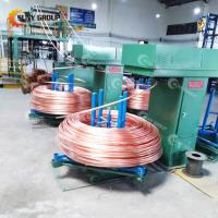 China Copper Continuous Up Casting Machine for Cathode Copper Plate Processing Customizable for sale